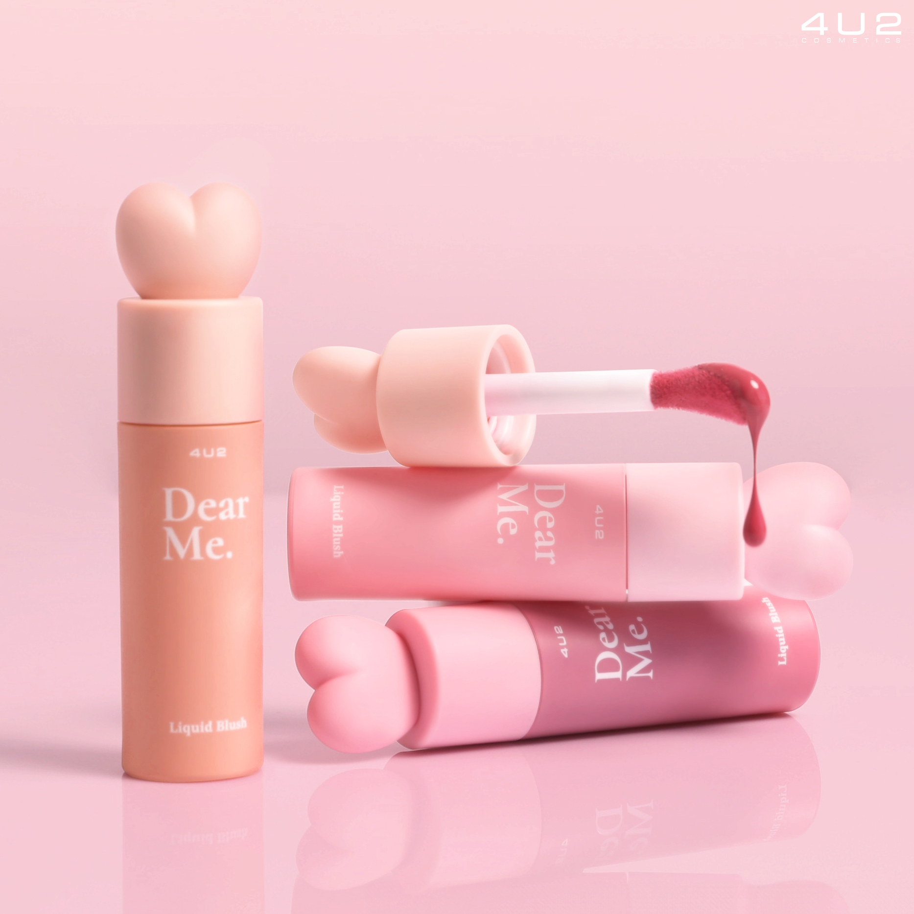 4U2 Dear Me Liquid Blush 3-in-1 Lips, Eyes & Cheeks – 4U2 Malaysia